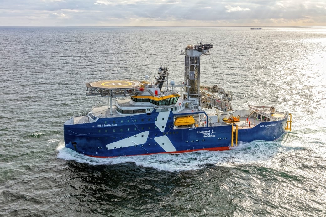 IWS Seawalker CSOV makes it 1000 ship designs from Kongsberg Maritime ...