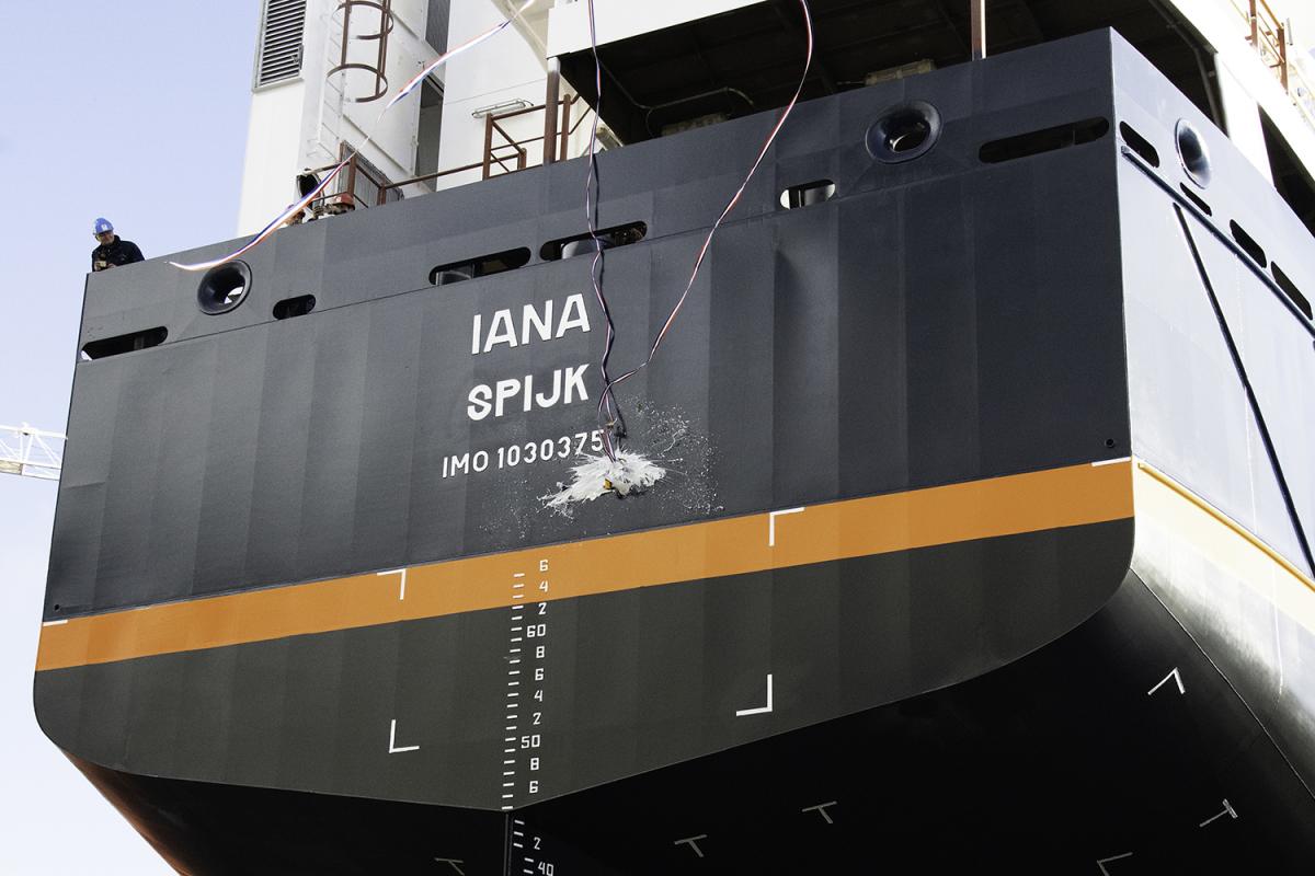 Thecla Bodewes Shipyards Successfully Launches 5,050 Dwt Vessel IANA ...