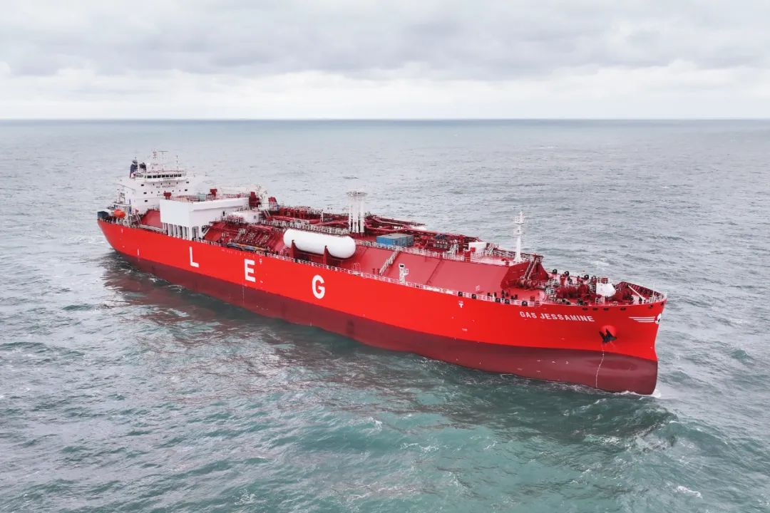 Jiangnan Shipyard Delivers World’s Largest VLEC GAS JESSAMINE Ahead of ...