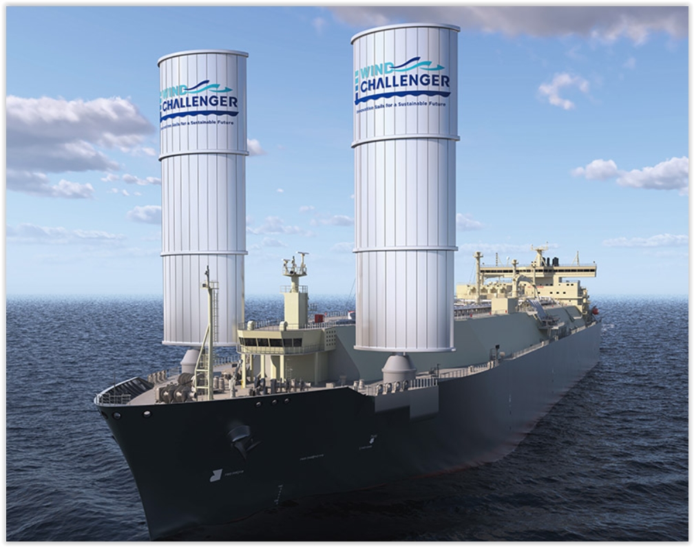 MOL and Tokyo LNG Tanker to equip new LNG carrier with Wind Challenger ...
