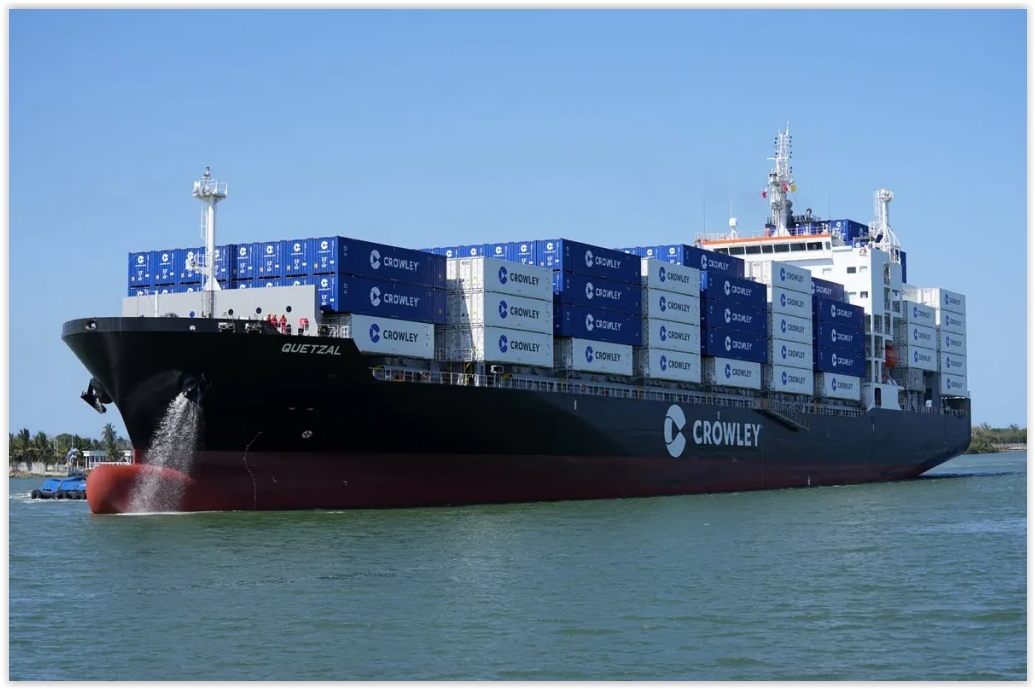 Crowley’s First Avance Class Vessel Quetzal Begins Maiden Commercial ...