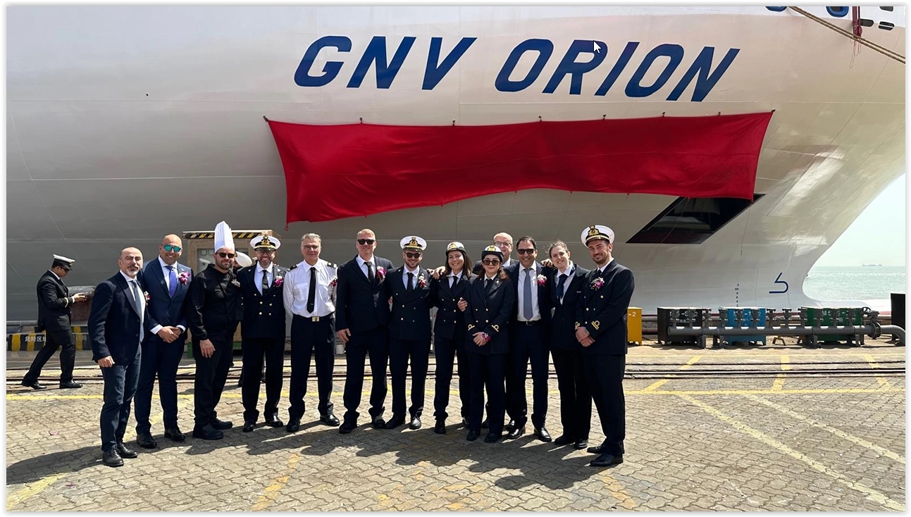 Guangzhou Shipyard International (GSI) delivers dual-fuel RoRo ...