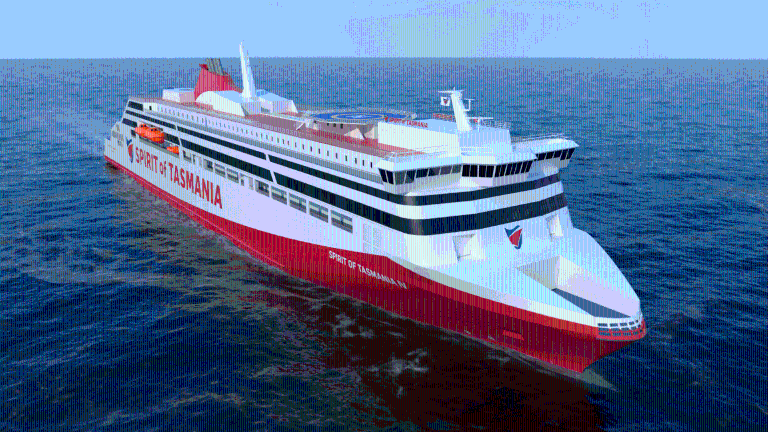 Construction of the world’s southernmost LNG-powered car and passenger ...