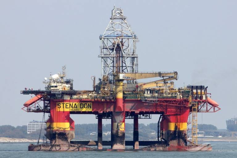 Drilling rig Stena Don moving out of North Sea to Morocco for Chariot ...