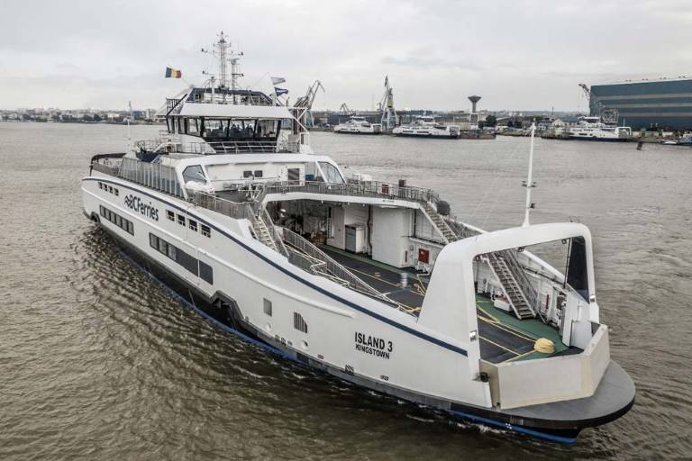 BC Ferries' third Island Class ferry departs shipyard bound for B.C ...