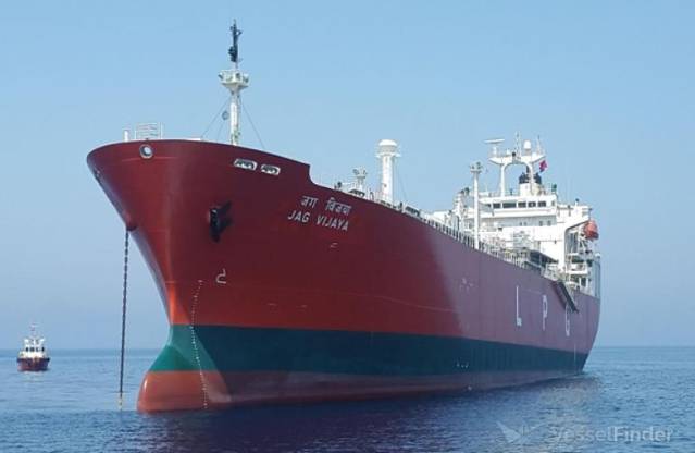 Great Eastern Shipping Company delivers midsize gas carrier Jag Vijaya ...