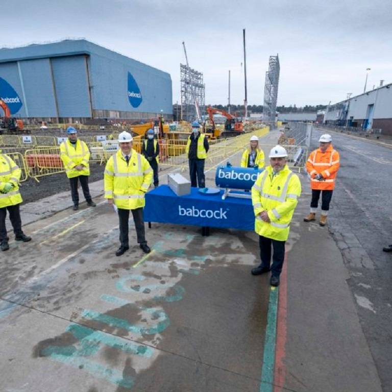 Babcock invests in technically advanced shipbuilding facility ...