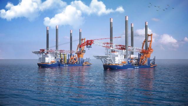 Major crane upgrade for offshore installation vessel Aeolus - VesselFinder
