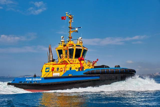 SANMAR Shipyards delivers 7th tug to SAAM Towage - VesselFinder SANMAR Shipyards delivers 7th tug to SAAM Towage - VesselFinder