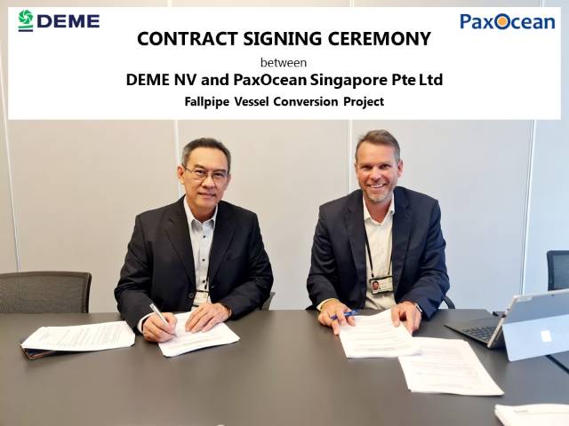 PaxOcean Secures Conversion Project from DEME - VesselFinder