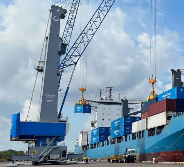 Port in Bahamas orders Konecranes Gottwald Generation 6 Mobile Harbor ...