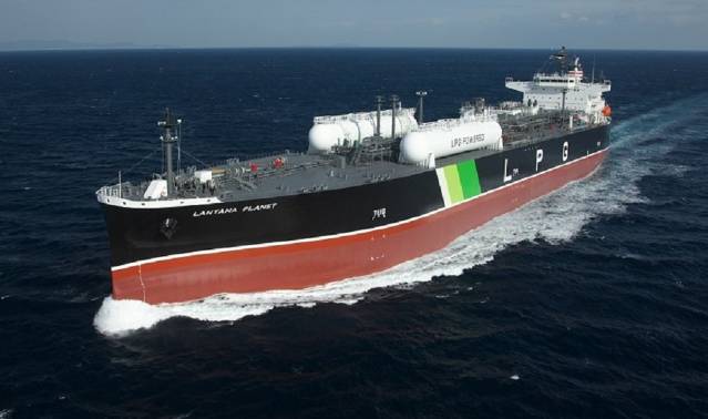 LPG-fueled LPG carrier LANTANA PLANET Delivered - VesselFinder