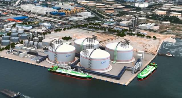 SK gas to enter LNG bunkering business through Korea Energy Terminal - VesselFinder