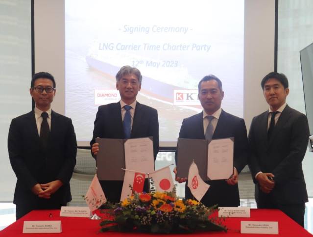 K LINE Concludes Long-Term Time Charter Agreement with Diamond Gas ...