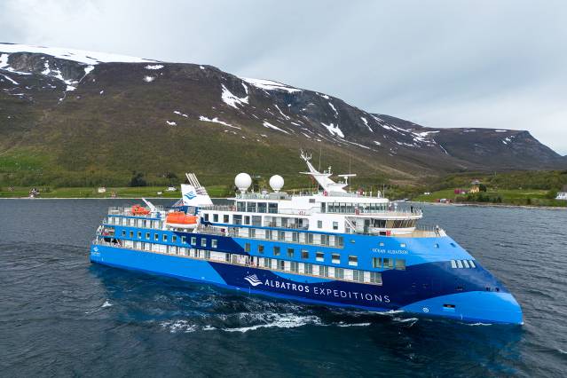 The Expedition Cruise Vessel Ocean Albatros Is Ready For 2023 Arctic ...