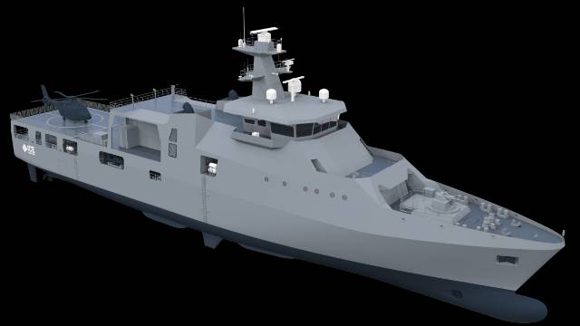 ICE Introduces Coast Guard OPV Design - VesselFinder