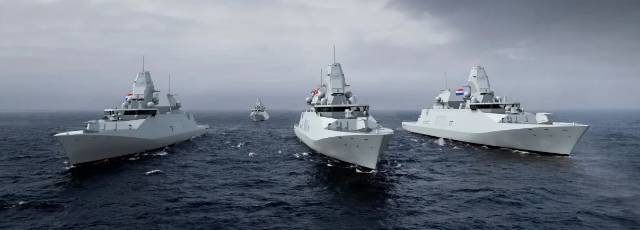 The Dutch Ministry of Defence, Damen and Thales signed contract for the ...
