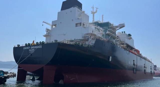 Alpha Gas launches LNG carrier Energy Endurance - VesselFinder
