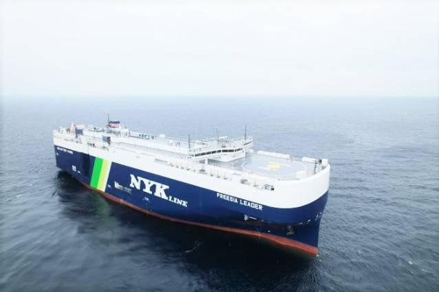 NYK's Fifth LNG-Fueled Car Carrier Enters Port of Nagoya for ...