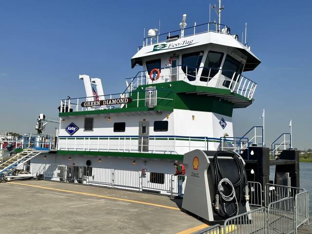 Kirby Names First US Plug-in Hybrid Electric Inland Towing Vessel ...