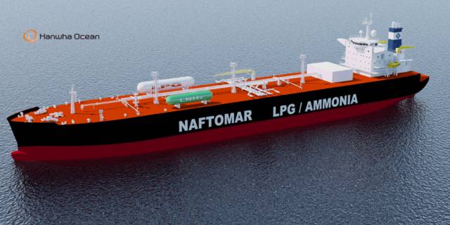 Worlds Largest Ammonia Carriers For Naftomar Shipping To Be Built By