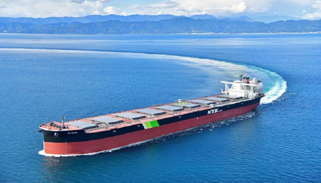 NYK Takes Delivery of Japan’s First LNG-Fueled Capesize Bulk Carrier ...