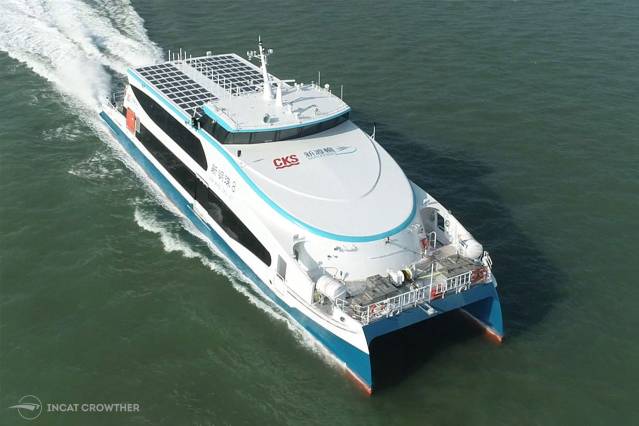 First Of Six New Sun Ferry Passenger Ferries Now Servicing Commuters ...