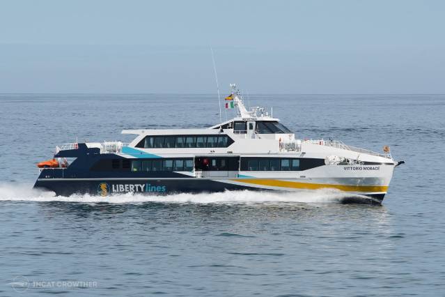 First High-Speed Hybrid Monohull Ferries In New Fleet Of Twelve ...