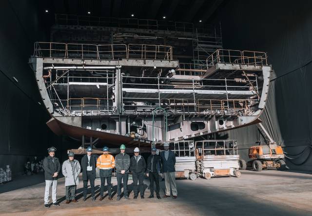 Damen cuts steel on the latest Island Class vessel for BC Ferries ...