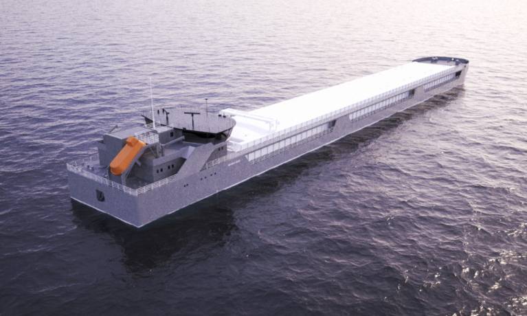 United Shipbuilding Corporation developed its own cargo ship design ...