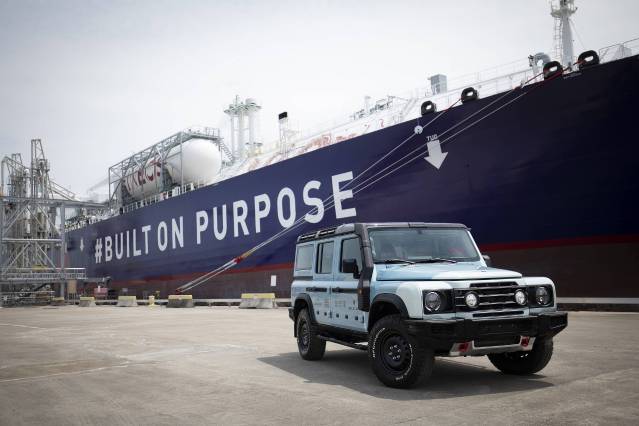 Ethane Carrier Pacific INEOS Grenadier Named in Houston - VesselFinder