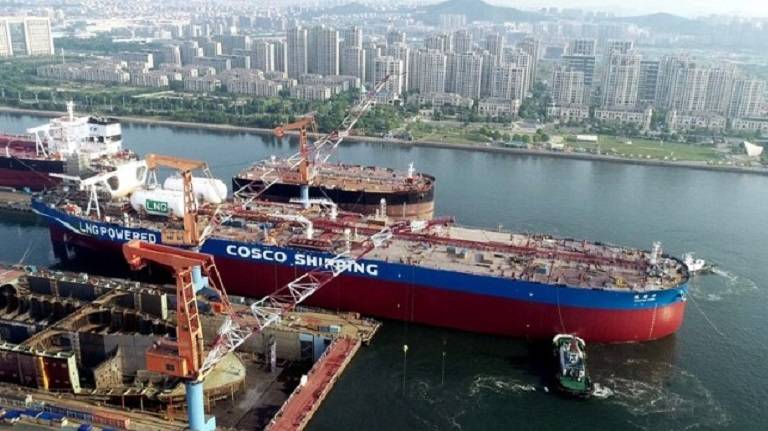 World’s 1st LNG-powered VLCC kicks off sea trials - VesselFinder