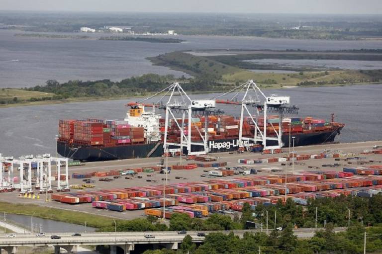 Hapag-Lloyd reroutes European container service to JAXPORT - VesselFinder