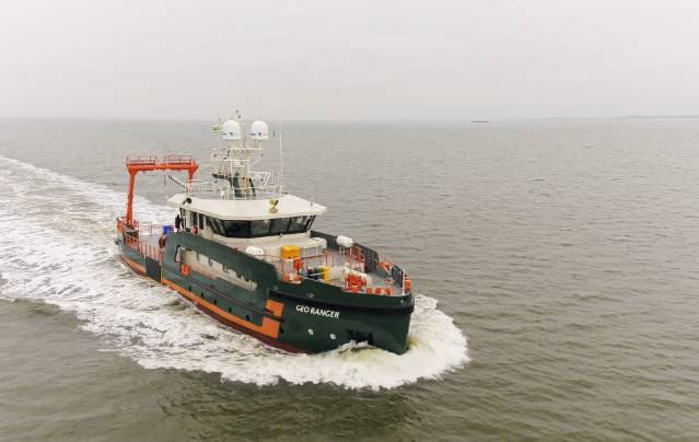 Hydrographic survey vessel Geo Ranger performed Successfully her sea ...