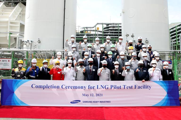 Samsung Heavy becomes first to complete LNG pilot test facility for ...