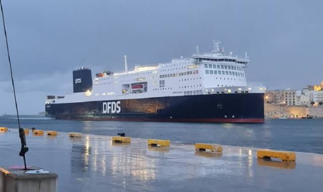 DFDS' Newbuild Aura Seaways Arrives in Europe - VesselFinder