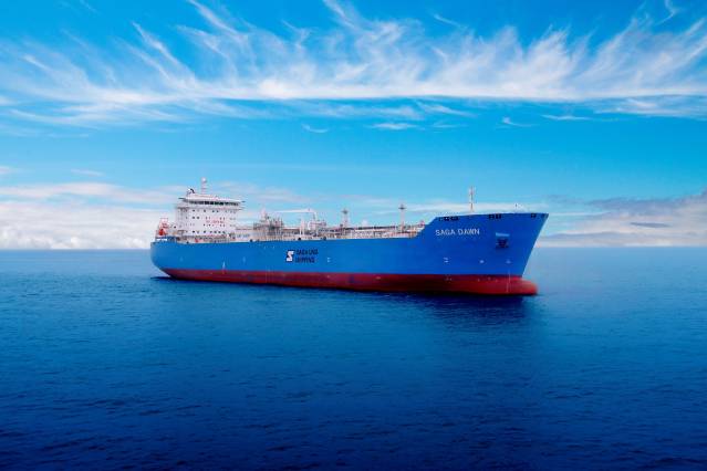 Successful first cargo discharge for SAGA DAWN - VesselFinder