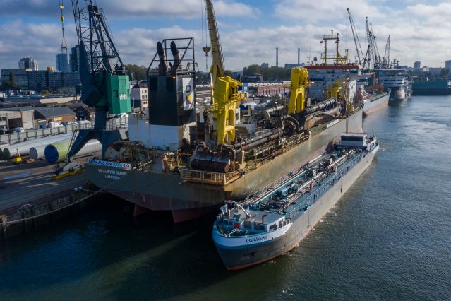 World First for Boskalis By Operating a Dredging Vessel On 100% Bio ...