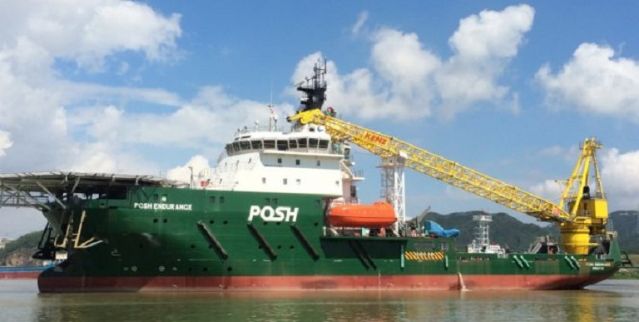 POSH Endurance vessel hired for Brunei work - VesselFinder