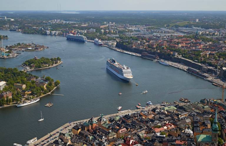 Ports of Stockholm welcomes the first of 230 cruise ships - VesselFinder