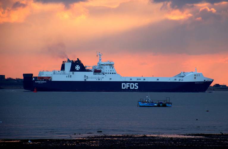 DFDS has an ambition to launch the first green vessel by 2025 ...