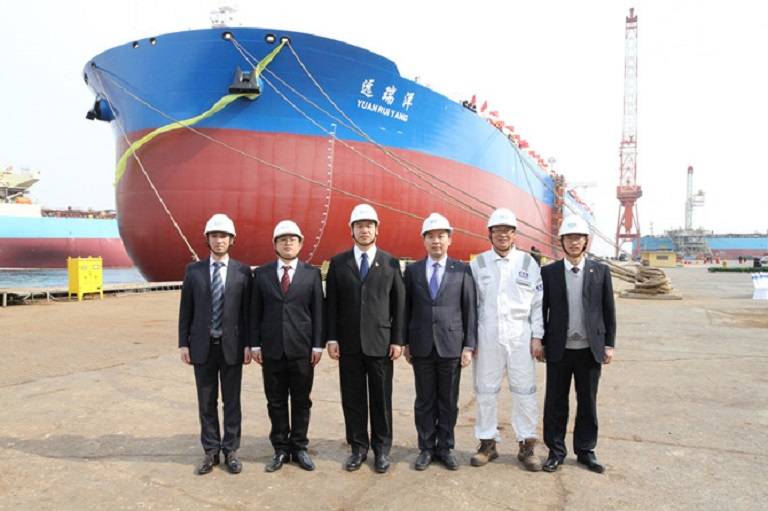 China delivers world's first dual fuel LNG powered VLCC - VesselFinder