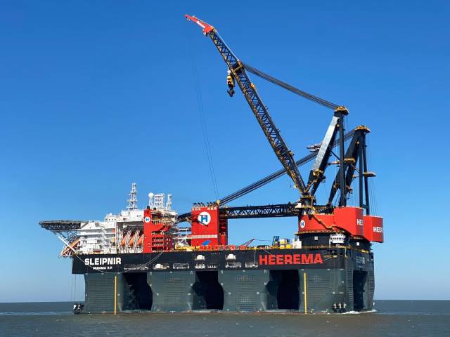 Heerema wins in wind with Sofia Contract - VesselFinder