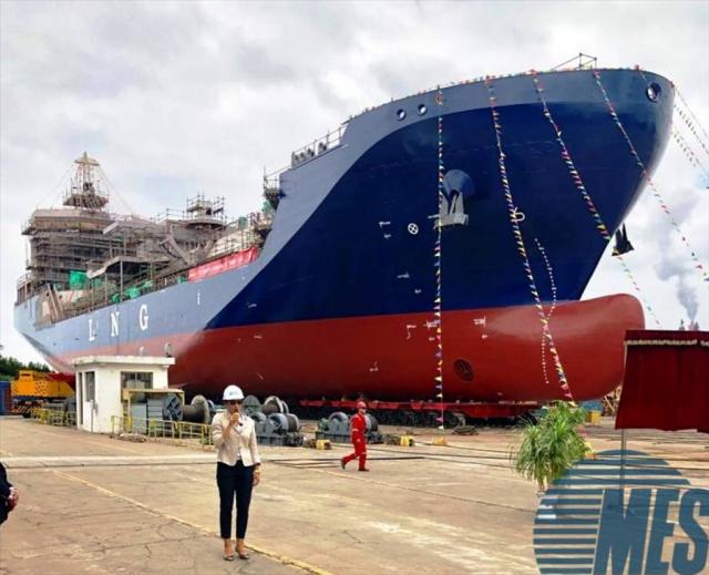 Stolt Nielsen’s first 7,500-cbm LNG carrier launched in China ...