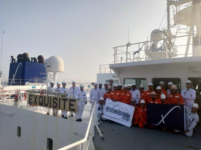 Excelerate Energy reaches milestone for LNG ship-to-ship transfer ...