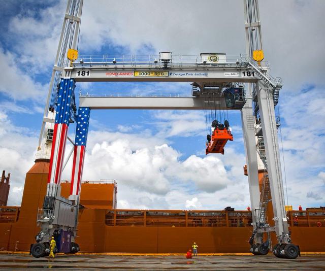 Fleet of Konecranes container handling equipment to Port of Wilmington ...