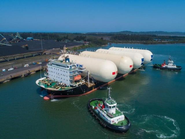 New LPG Storage Tanks Arrive at Port of Richards Bay - VesselFinder