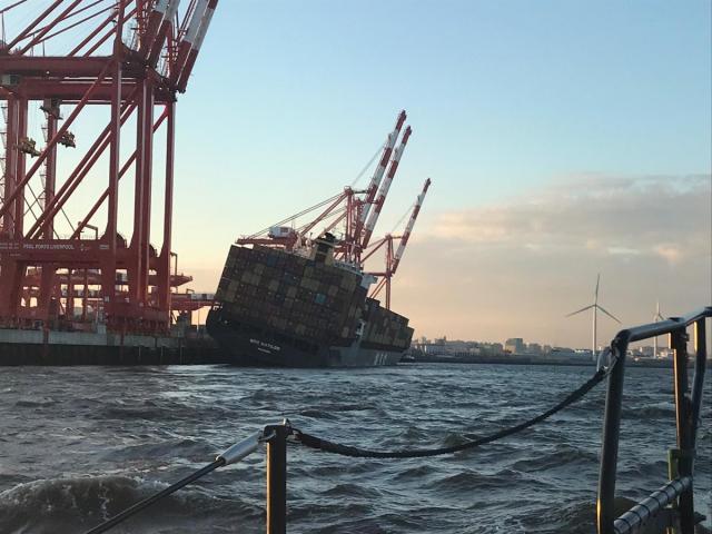 MSC Matilde incident at Port of Liverpool, UK - VesselFinder