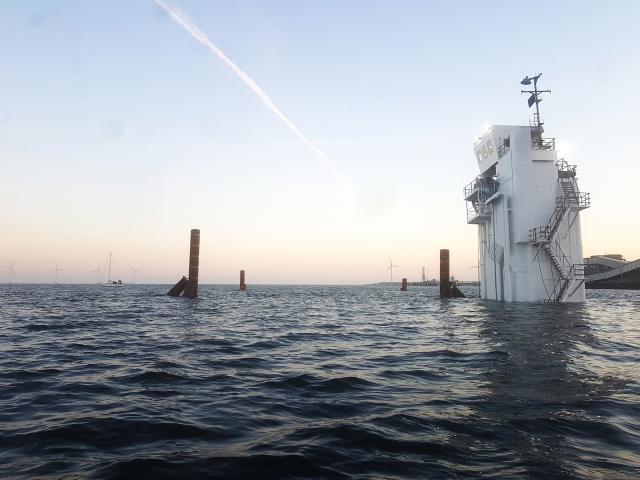 Blue Water takes part of an exciting project with transport of elements ...
