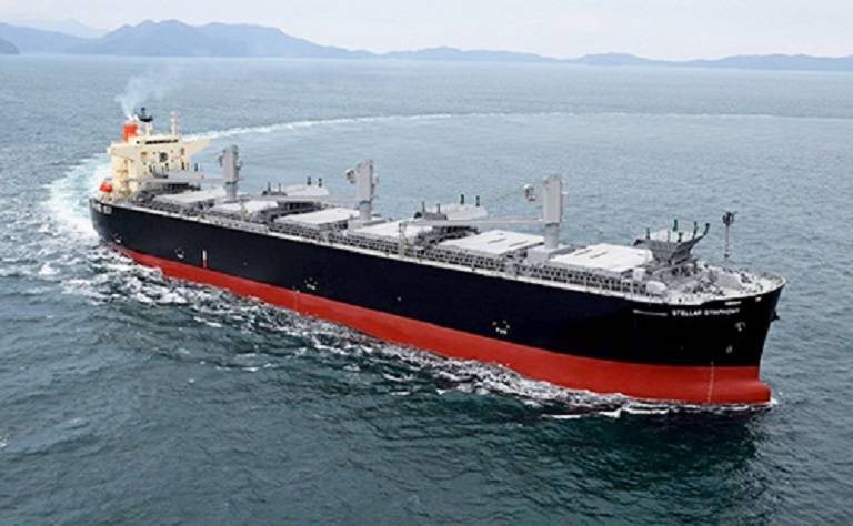 Wood Chip Carrier "STELLAR SYMPHONY" Delivered - VesselFinder